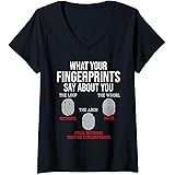 Amazon.com: What Your Fingerprints Say - Forensics Forensic Scientist T ...