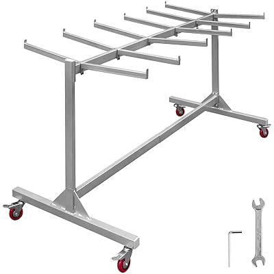 Buy Happybuy Folding Chair Cart Folding Chair Rack 373lbs Load Capacity ...