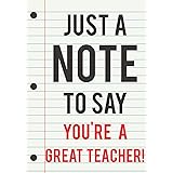Teacher Appreciation Gift: Dear Teacher ~ Notebook or Journal with ...