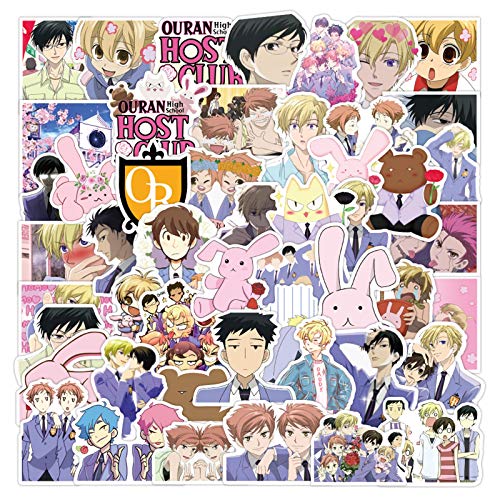 Ouran High School Host Club Stickers| 50 PCS |Vinyl Waterproof Anime ...