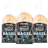 O'Dough Gluten Free Bagel Thins, Everything, 100 Calorie Bagels, 10.58 ...