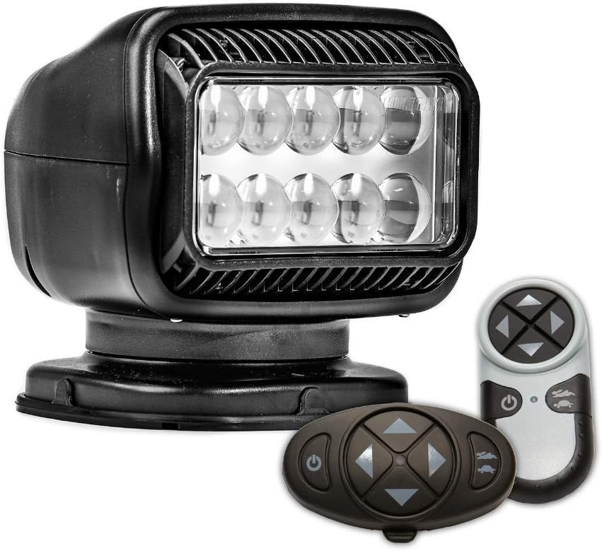 Golight GT Series | LED Permanent Mount Dual Wireless Remotes, Black ...