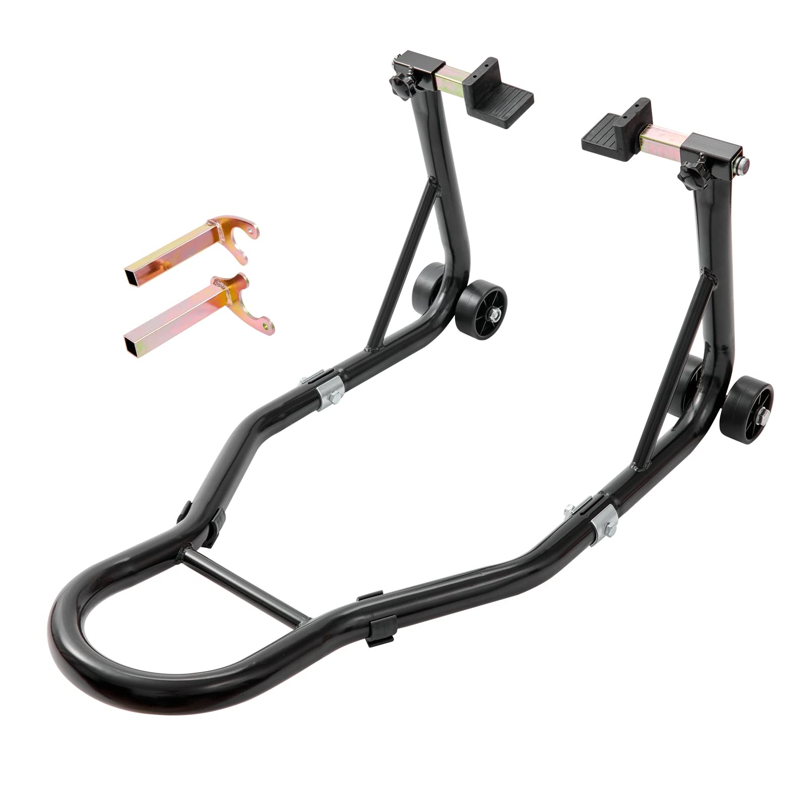 Mua vevor Motorcycle Rear Wheel Stand, with U + L Fork Swingarm Spool ...