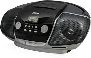 Amazon.com: RCA RCD175 PORTABLE CD BOOM BOX WITH CASSETTE PLAYER ...