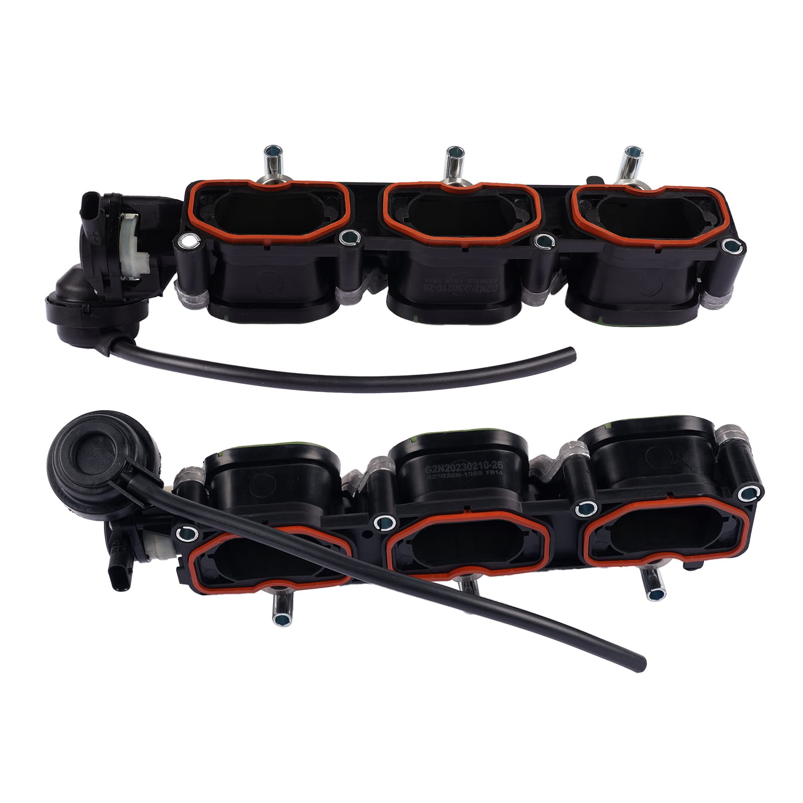 Pair Left & Right Intake Manifold Replacement for 2010-2016 Audi S4 S5 ...