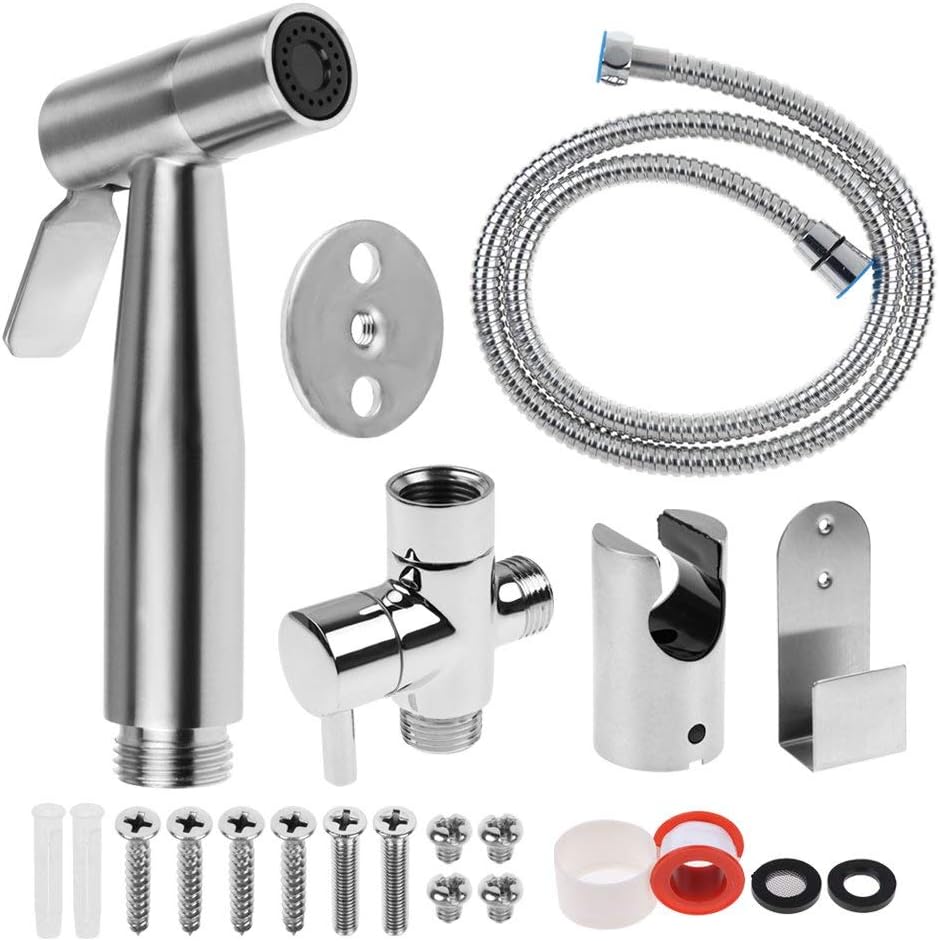 Personal Hygiene Handheld Bidet Set,Premium Water Shattaf Sprayer,Cloth ...
