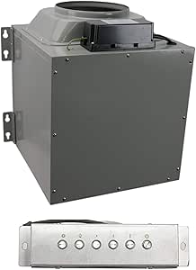 Amazon.com: Awoco Split Powerful Range Hood Inline Blower Unit and ...