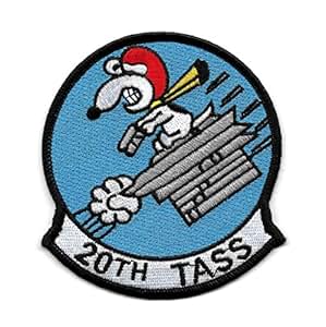 Amazon.com: USAF 20th TASS Snoopy Collectors Patch: Arts, Crafts & Sewing
