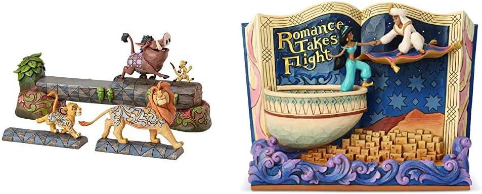 Disney Traditions Carefree Camaraderie Simba, Timon and Pumbaa Figurine ...