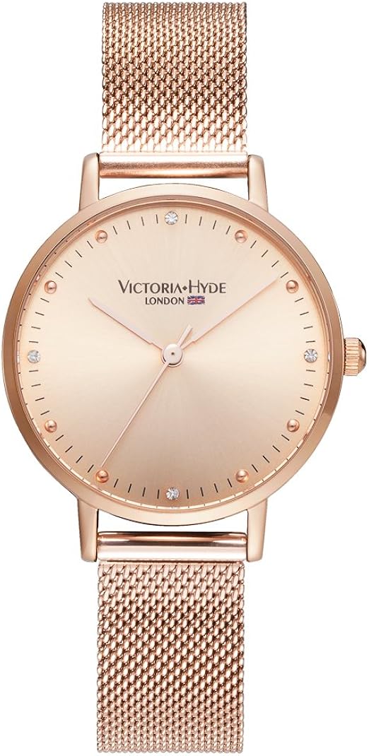 VICTORIA HYDE Womens Watches Quartz Detachable Stainless Steel Mesh ...