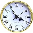 Amazon.com: HILLHOME Mini Clock Insert 3-1/2 Inch (90 mm) Round Quartz ...