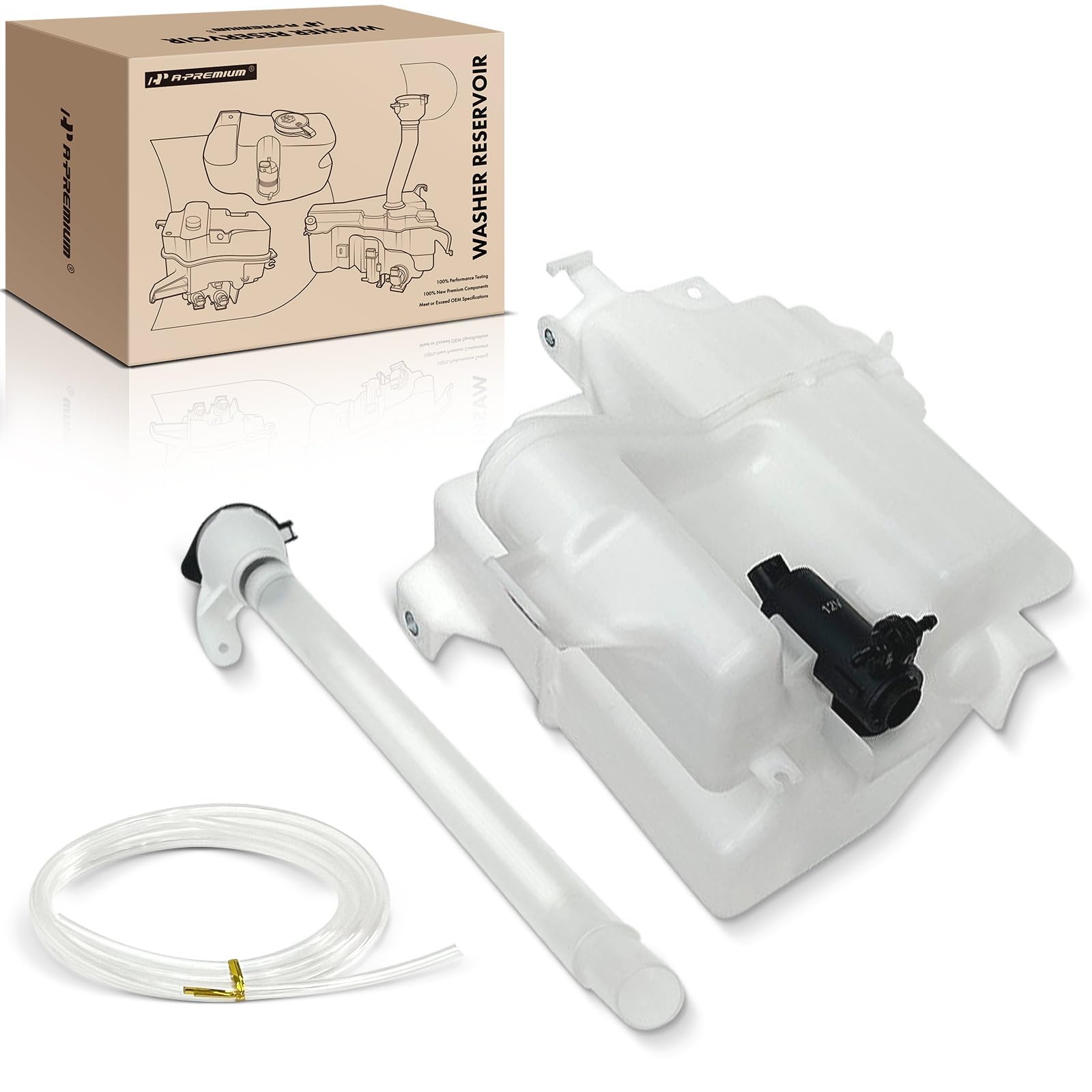 A-Premium Windshield Washer Reservoir Tank Assembly Compatible with ...