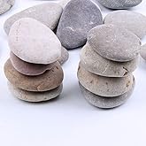 Amazon.com: 12 Extra-Large Rocks for Painting – Multi-Colored Craft ...