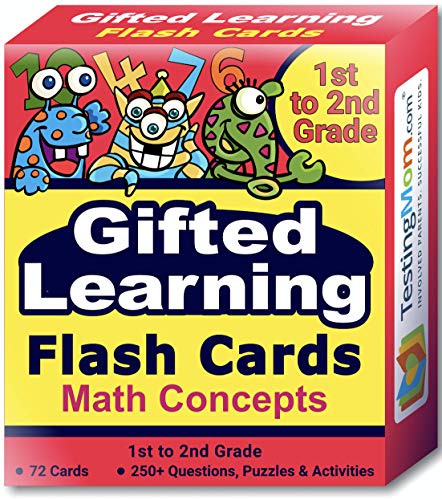 Buy Testingmom Com Gifted Learning Flash Cards Math Concepts For 