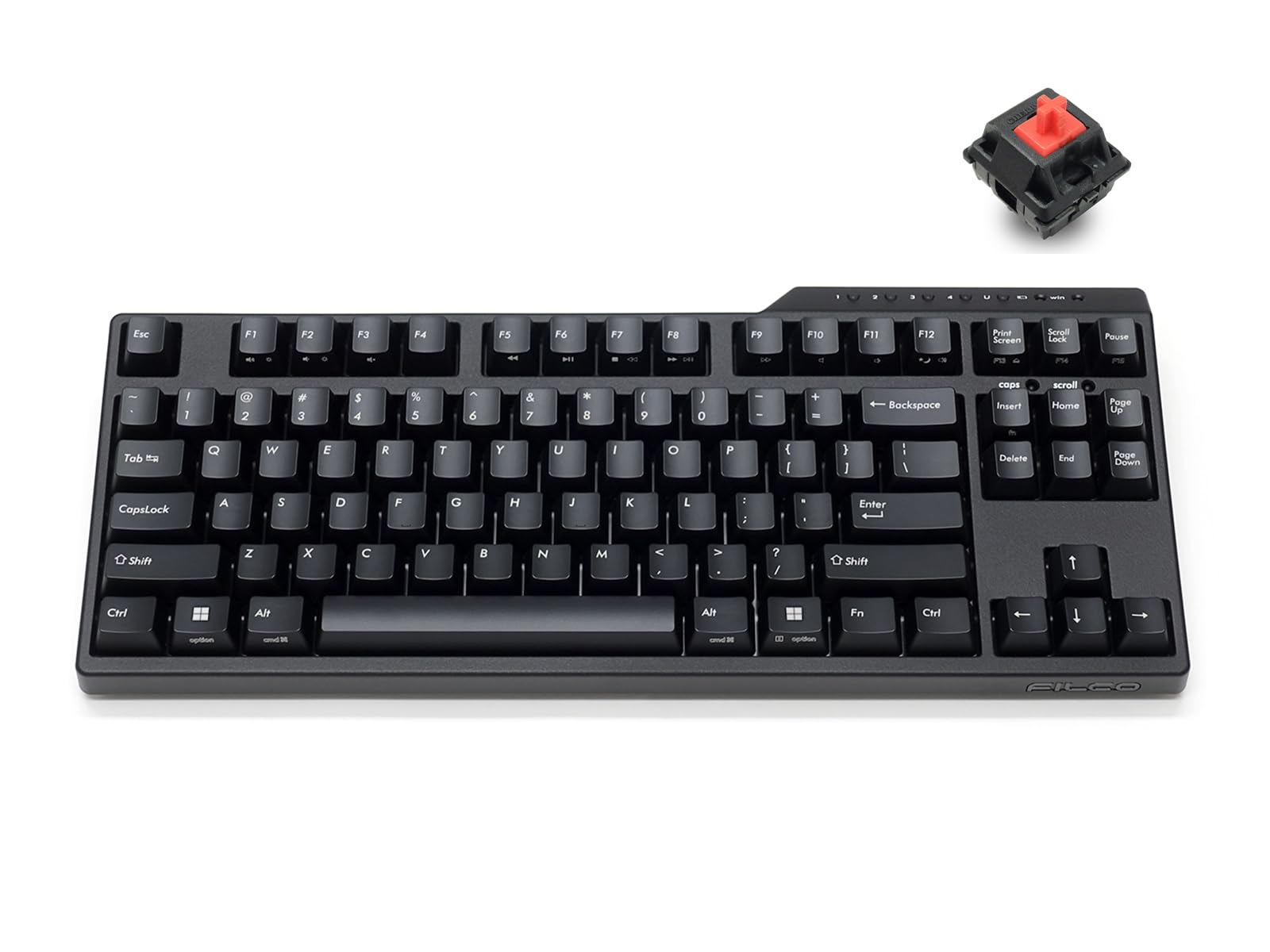 Mua Filco Majestouch Convertible 3 Cherry MX Quiet Red Axis Mechanical ...