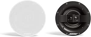 Amazon.com: Bose Virtually Invisible 591 In-Ceiling Speaker - White ...