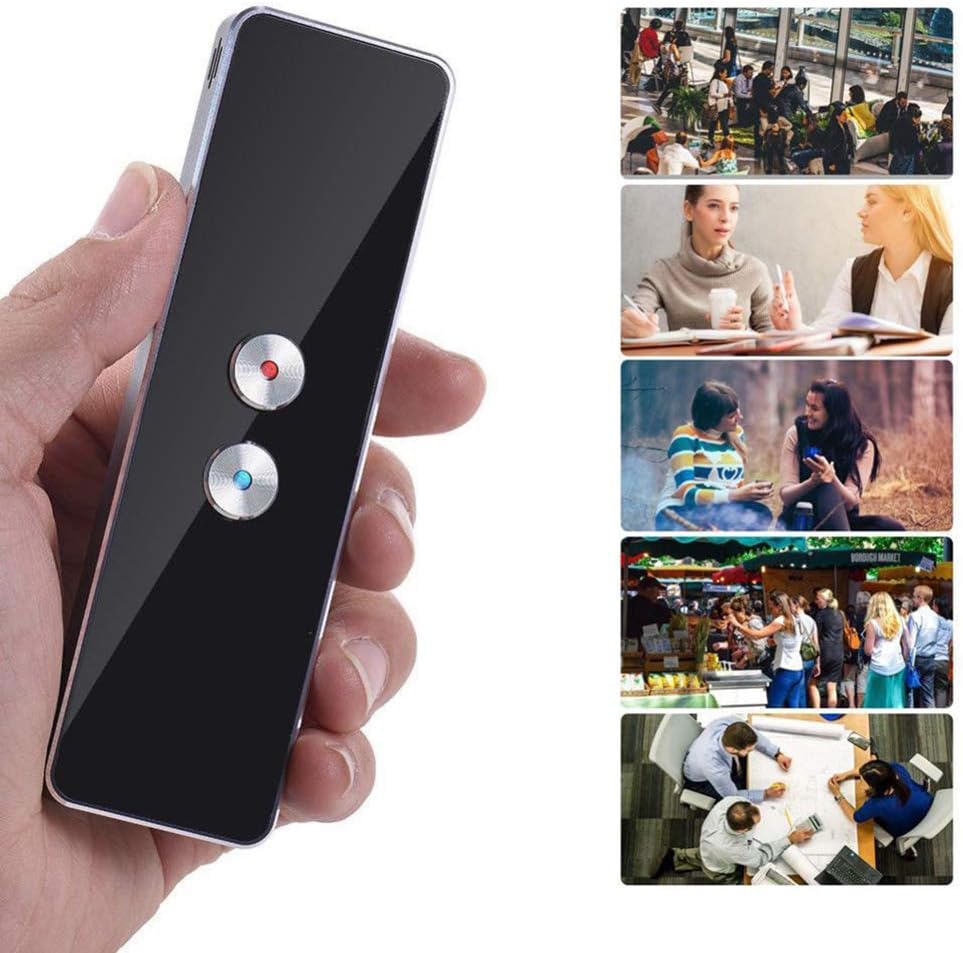 Traduttore intelligente portatile, Supporto 40 lingue, Voice Translator ...