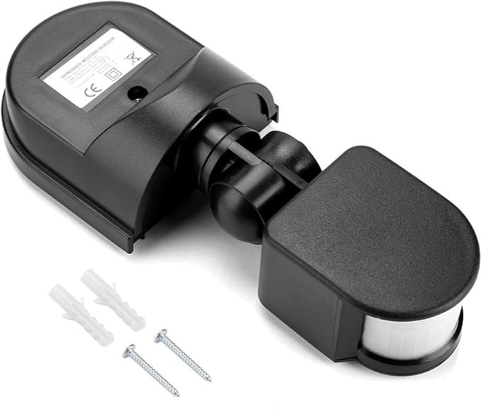 110V-240V Adjustable Motion Detector Light Switch Outdoor Sensor ...