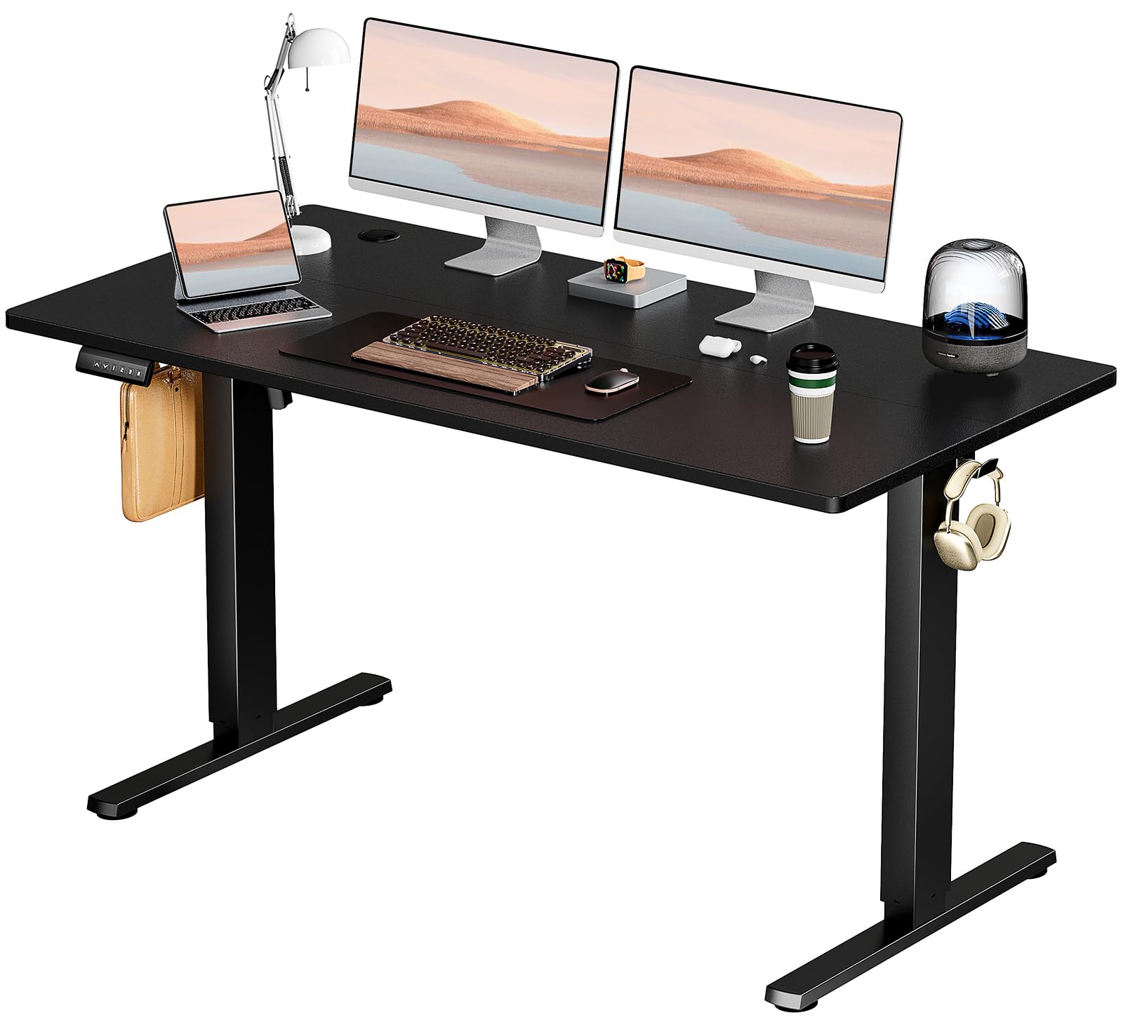 SMUG Standing Desk, Adjustable Height Electric Sit Stand Up Down ...