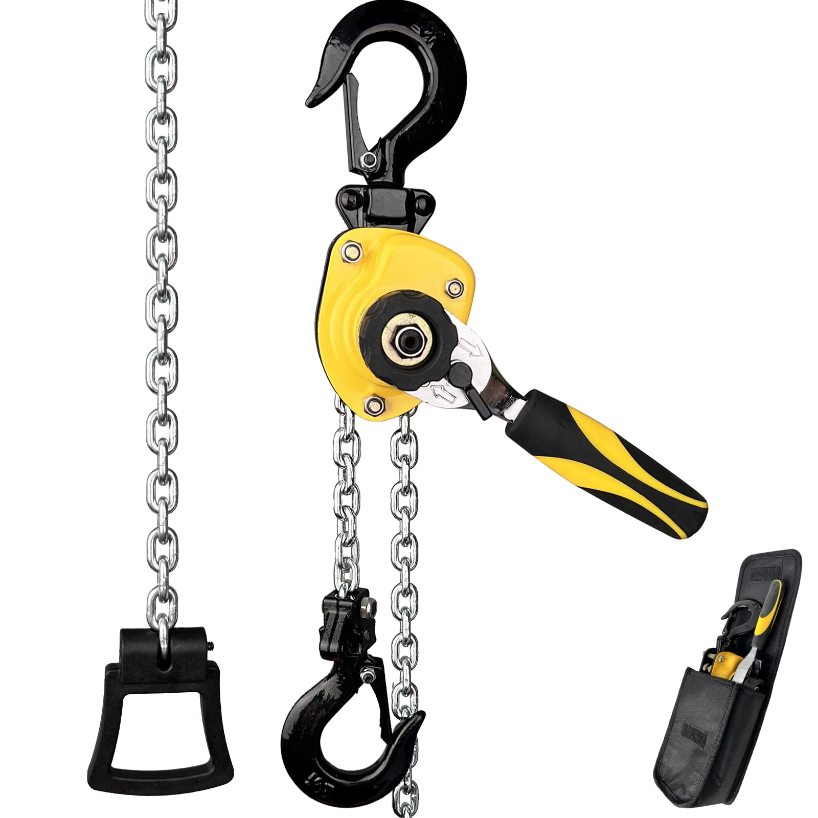 Mua Chain Hoist 1/4 Ton 550Lbs Capacity Mini Puller 5FT Lift Small Come ...