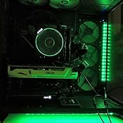WOWLED RGB Gaming LED Strip Lights Magnetic for Mid Tower PC Case ...