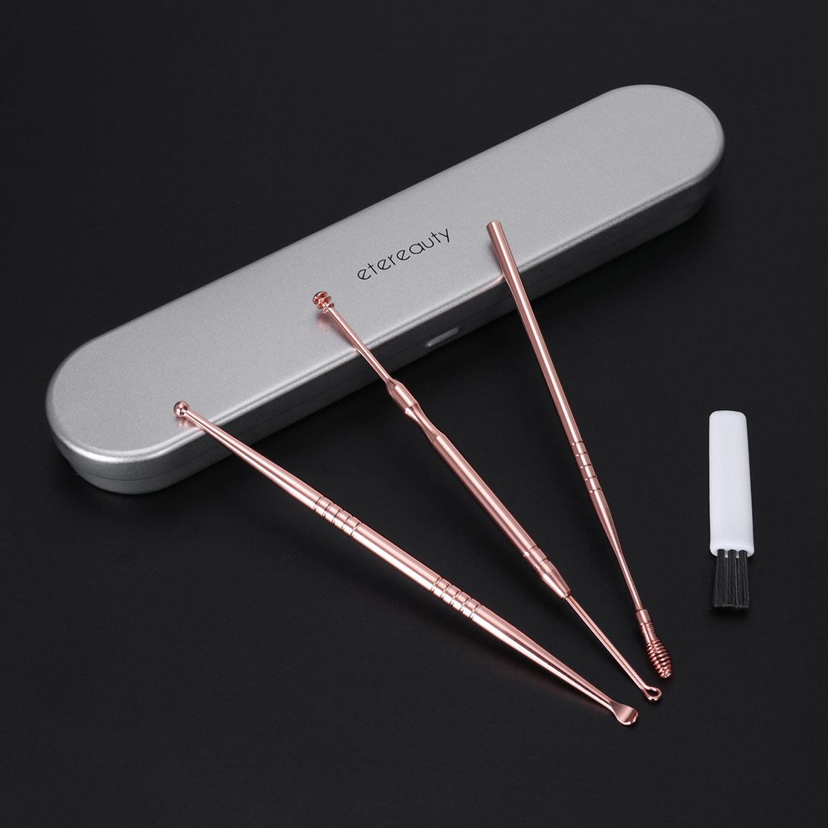 3 Pcs Ear Pick Earwax Removal Kit, Ear Pick Stainless Steel Medical ...