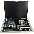 Amazon.com: Dometic Drop-In Two-Burner - Stainless Steel Cooktop with ...