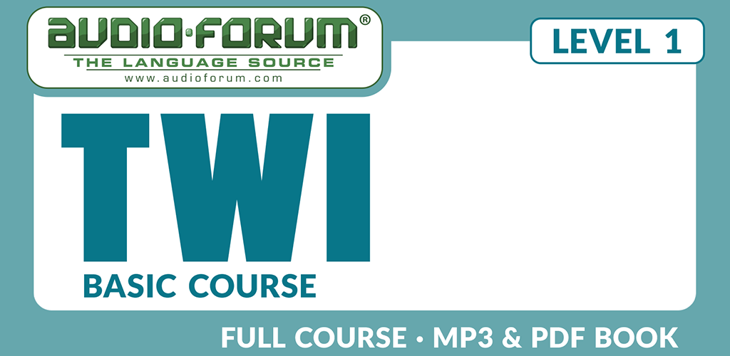 Amazon.com: FSI: Twi Basic Course Vol. 1 (Level 1) - by Audio-Forum / Foreign Service Institute ...