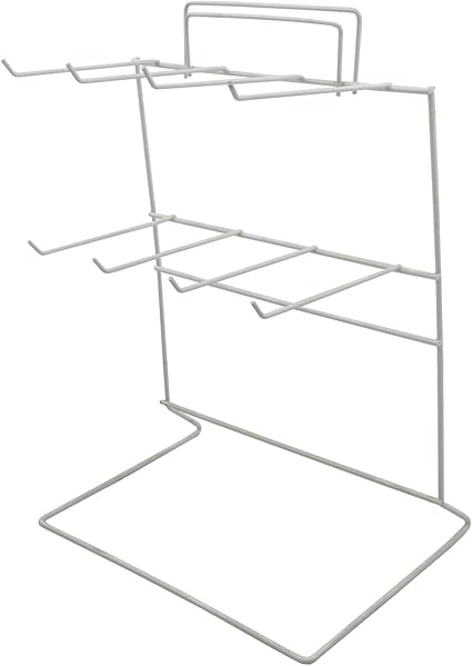 8 Hook Retail Counter Top Display Stand for Keyrings, Crafts ...