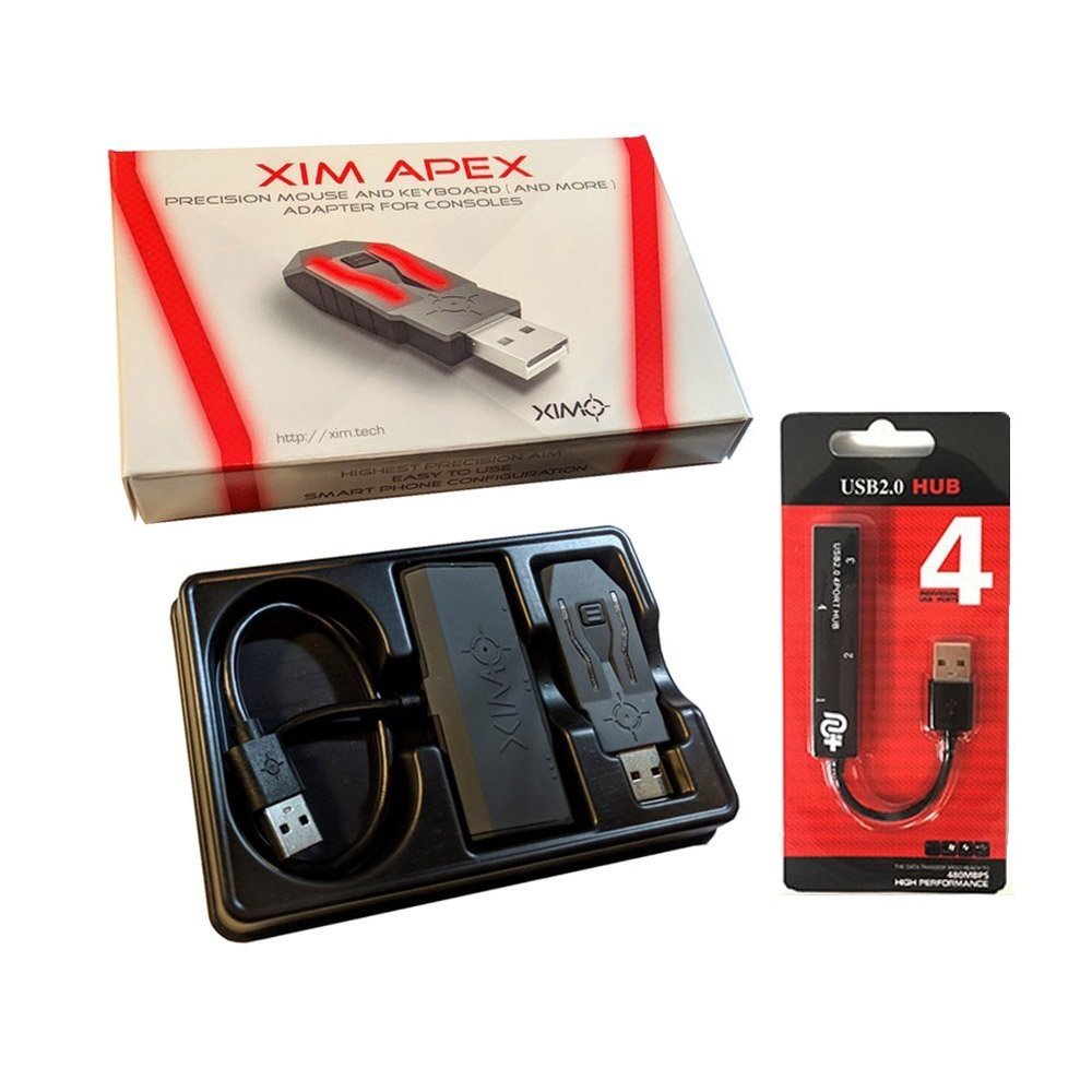 XIM APEX Keyboard Mouse Controller Adapter Converter For PS4 PS3 Xbox ...