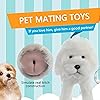 FLECHZAO Dog Sleep Estrus Toy, Male Dog Simulation Mating Toy Pet Dog ...