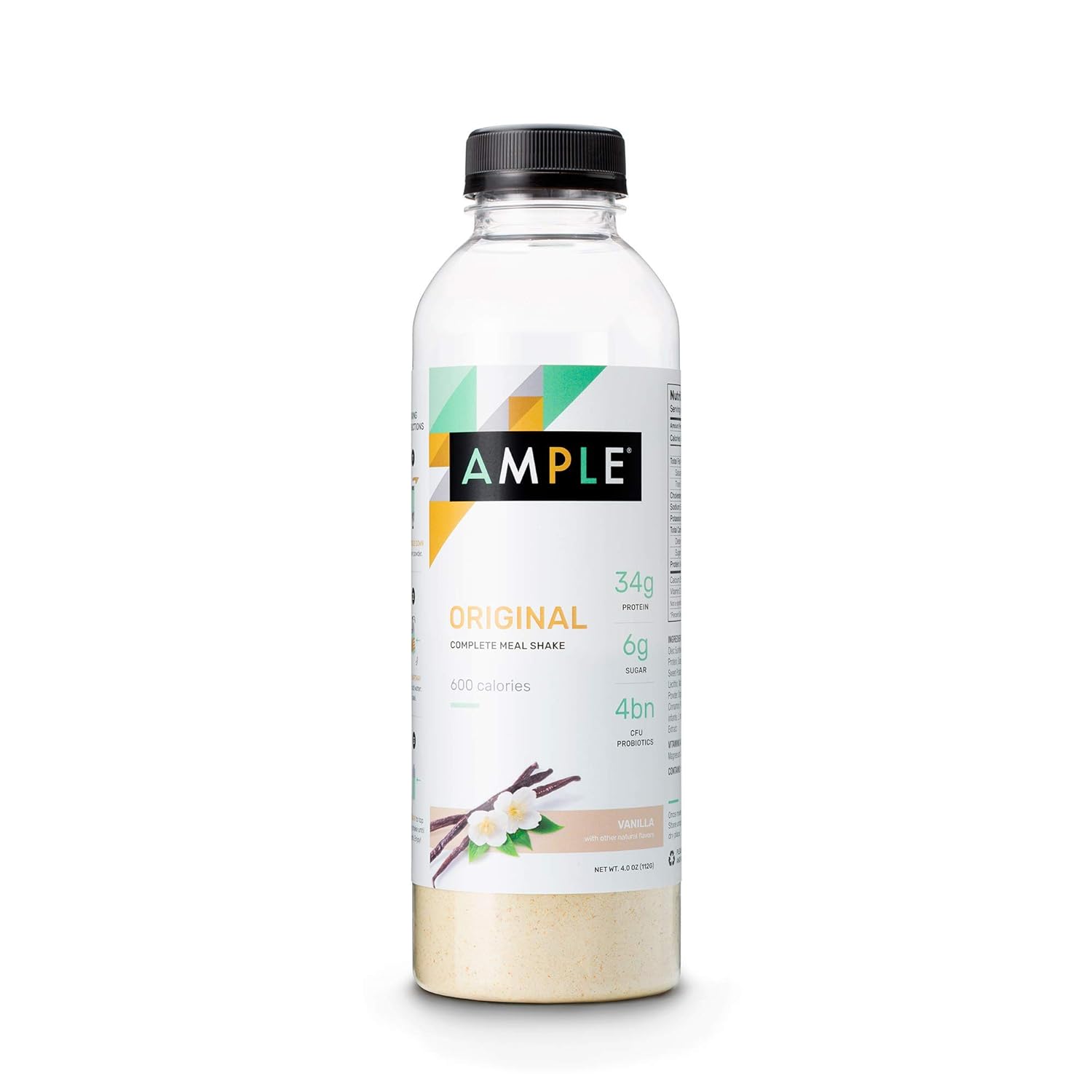 Amazon.com : Ample - Meal Replacement Shake in a Bottle, (Pack of 12 ...