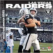 Las Vegas Raiders 2021 Calendar: Lang Companies, Inc.: 9781469378459 ...