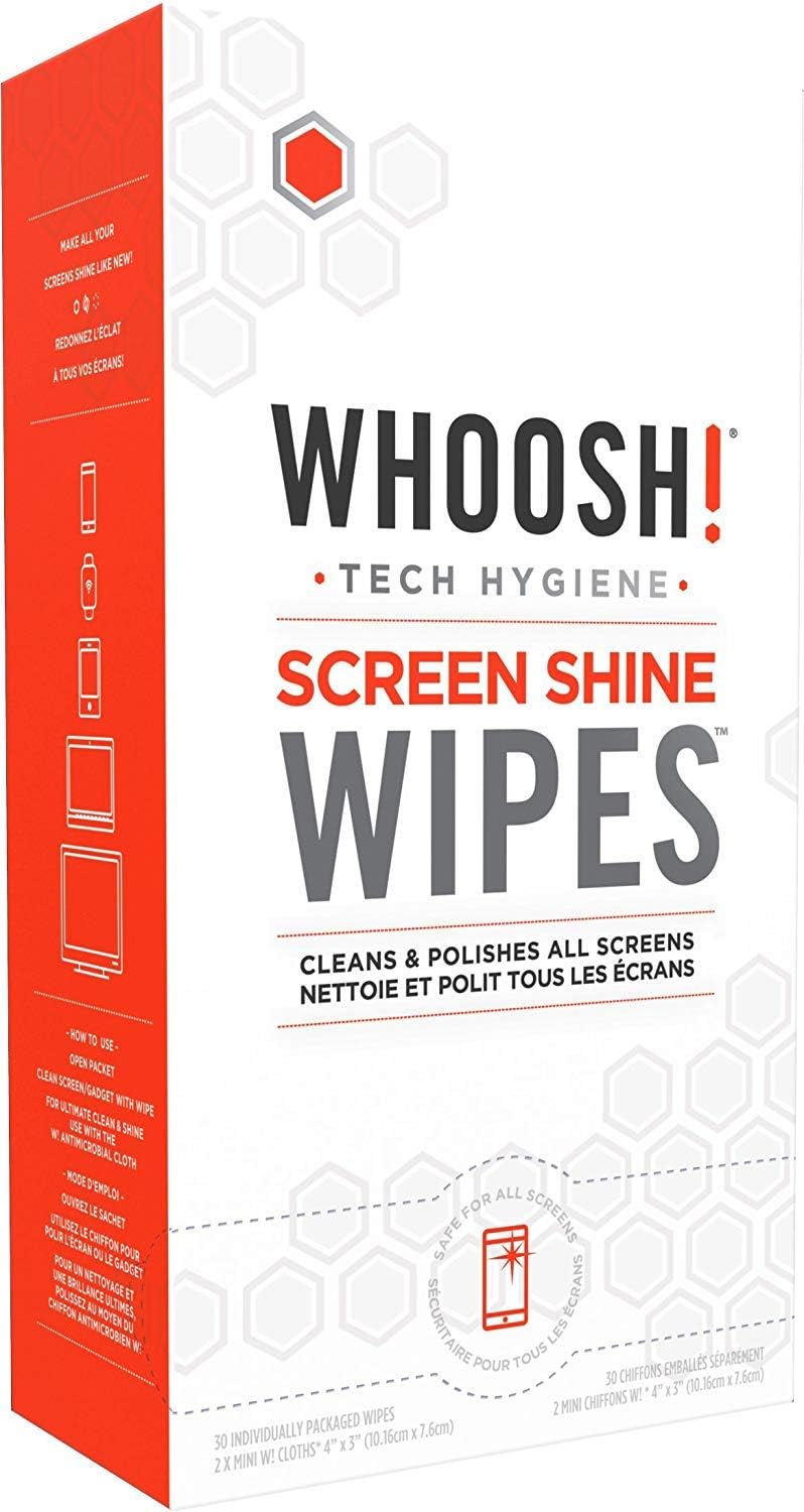 WHOOSH!!. Screen Cleaner with Two Cleaning Cloths For: Amazon.co.uk ...