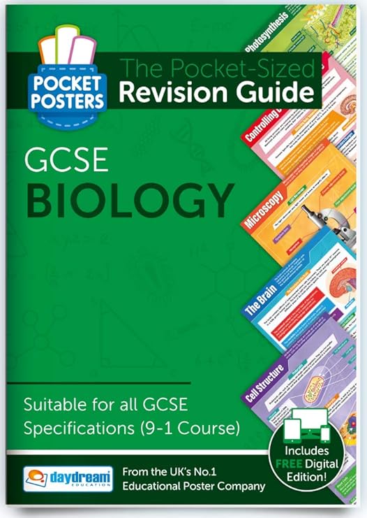 GCSE Biology | Pocket Posters: The Pocket-Sized Biology Revision Guide ...