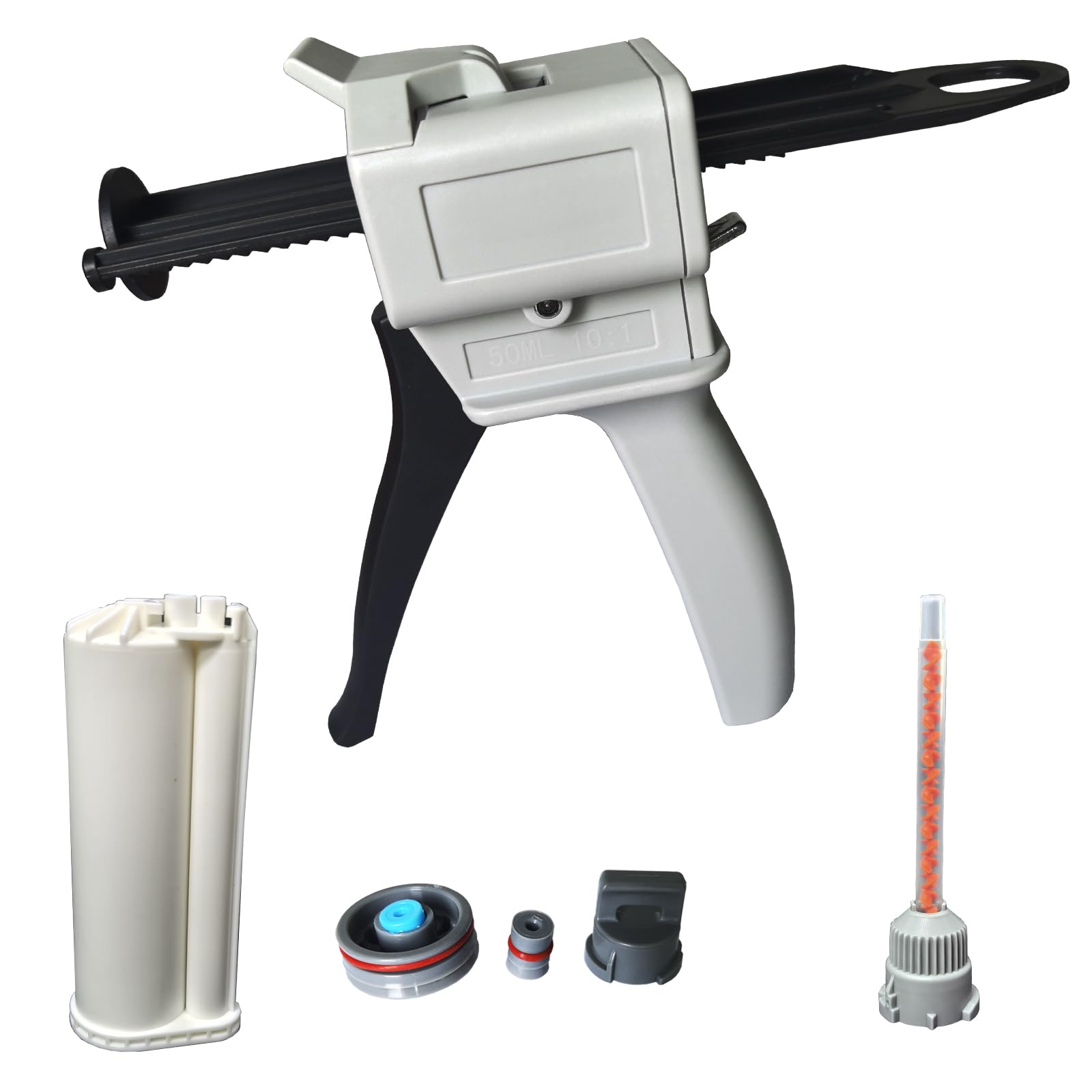 Dispenser , 50ml Dispensing Gun Kit Impression Mixing Dispensing ...