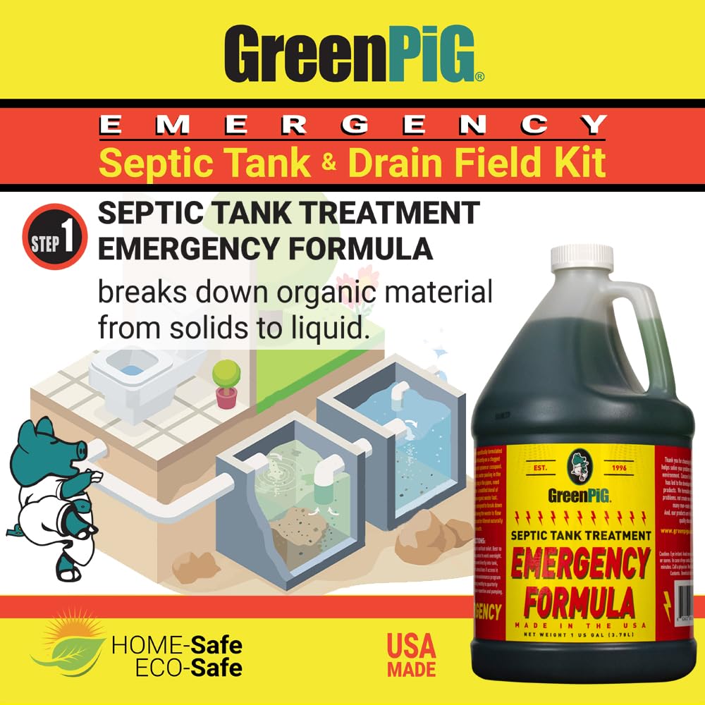 Mua GREEN PIG EMERGENCY 70EK Septic Tank Treatment & Drain Field Kit ...