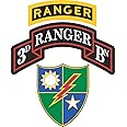 Amazon.com - 3rd Battalion, 75th Ranger Regiment with Ranger Tab 5.5 ...