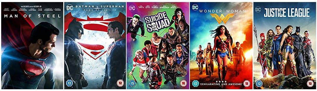 DC Extended Universe Movie Collection - Man of Steel / Batman V ...