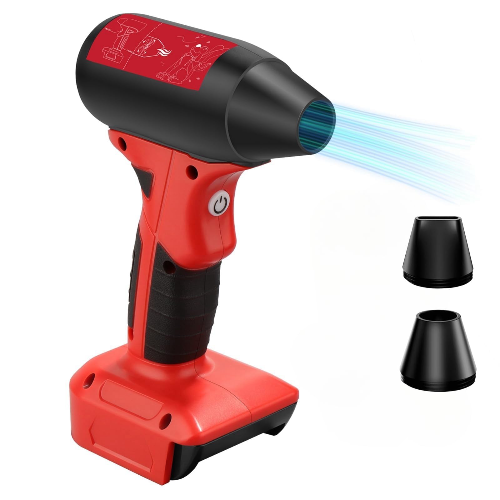 M18 Jet Dry Blower for Milwaukee M18, Compatible with Milwaukee 18V ...