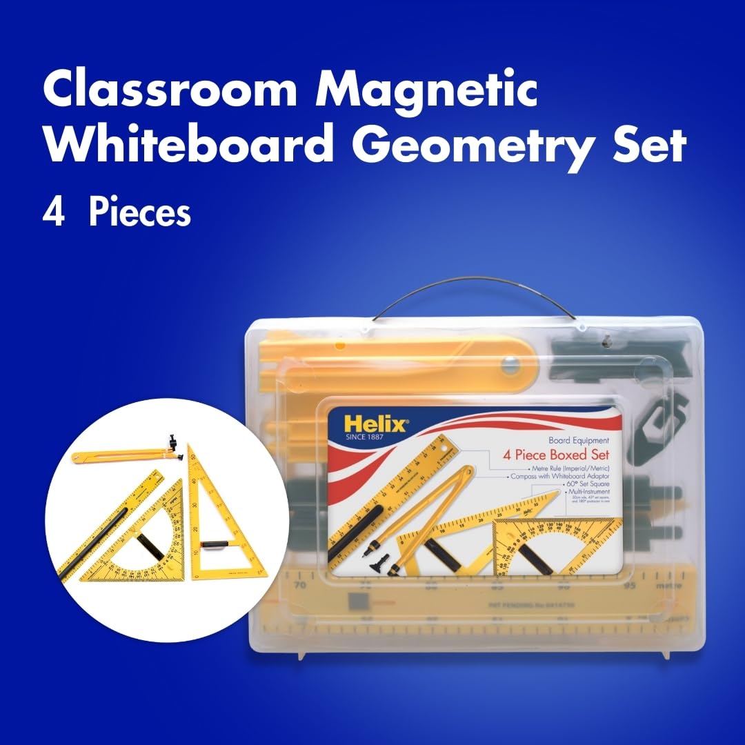 Mua Helix - Magnetic Classroom Whiteboard Geometry 4 Piece Set ...