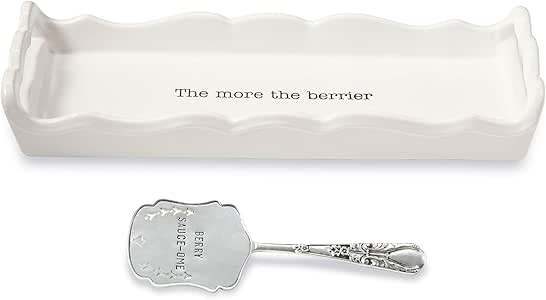 Amazon.com | Mud Pie 4071199M Set-The More The Berrier Cranberry ...