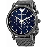 Amazon.com: Emporio Armani Men's Quartz Stainless Steel Dress Watch ...