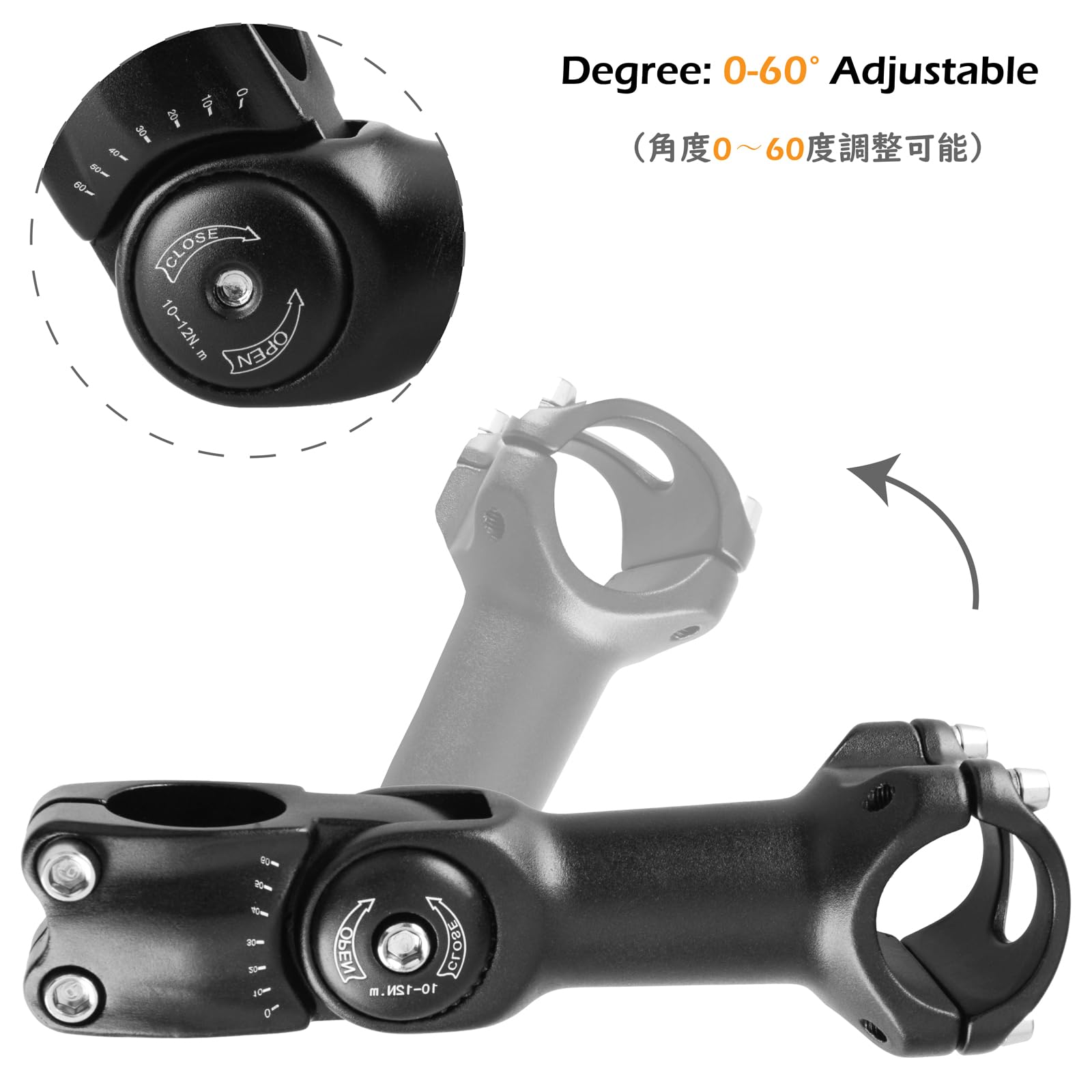 Mua TRIWONDER Bicycle Stem, Handle Stem, Bike Stem, Clamp Diameter: 1.1 ...