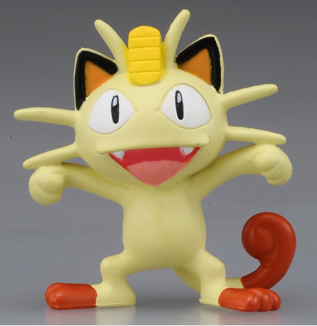 TAKARA TOMY Takaratomy Official Pokemon X and Y MC-045 2″ Meowth Action ...