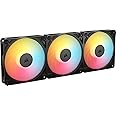 Amazon.com: Corsair RS120-R ARGB 120mm PWM ARGB Reverse Fans – Reverse ...