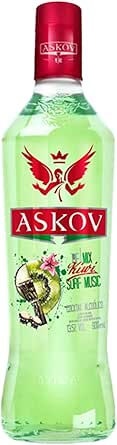 Vodka Askov Kiwi 900Ml | Amazon.com.br