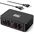 Amazon.com: Aergiatech 220W USB C Charging Station, 12-Port GaN Charger Hub,65W Laptop Charger ...