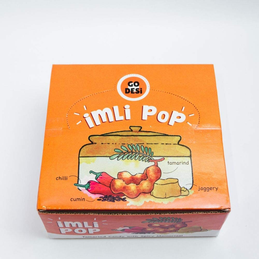 GO DESi Imli Pop': for Kids- Tamarind Jaggery Candy - No Added Sugar ...