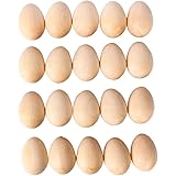 Amazon.com: 6 Fillable Unfinished Wooden Eggs 2.75 Inches